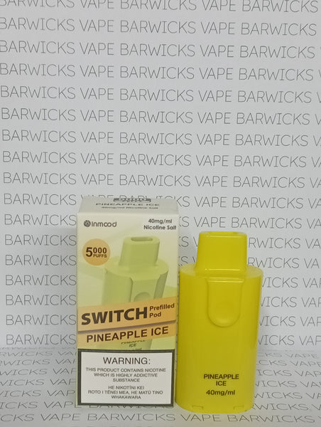 INMOOD Switch Pineapple Ice Prefilled Pod – Barwicks Vape Mart