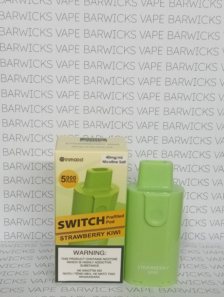 INMOOD Switch Strawberry Kiwi Prefilled Pod – Barwicks Vape Mart