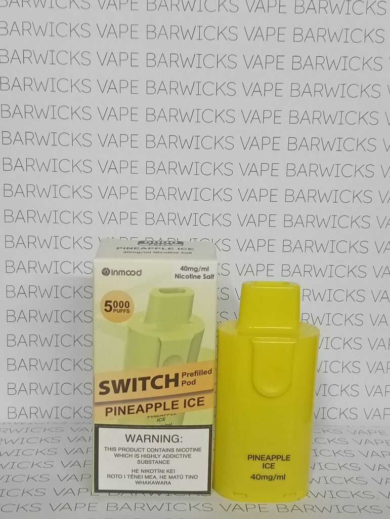 INMOOD Switch Pineapple Ice Prefilled Pod – Barwicks Vape Mart