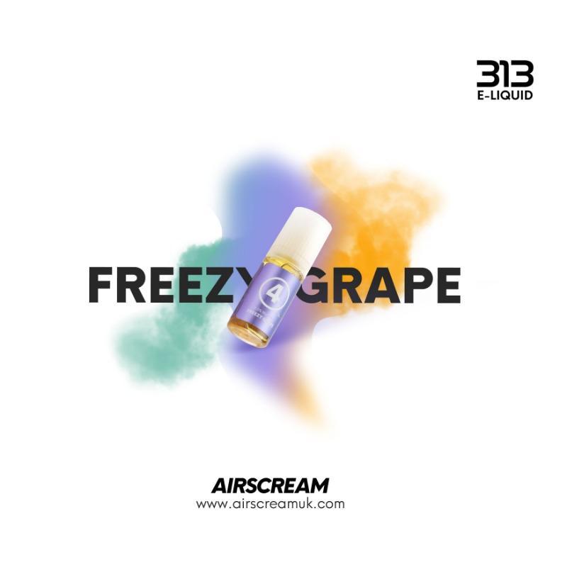 FREEZY GRAPE10ml 313 E-Liquid-Airscream – Barwicks Vape Mart